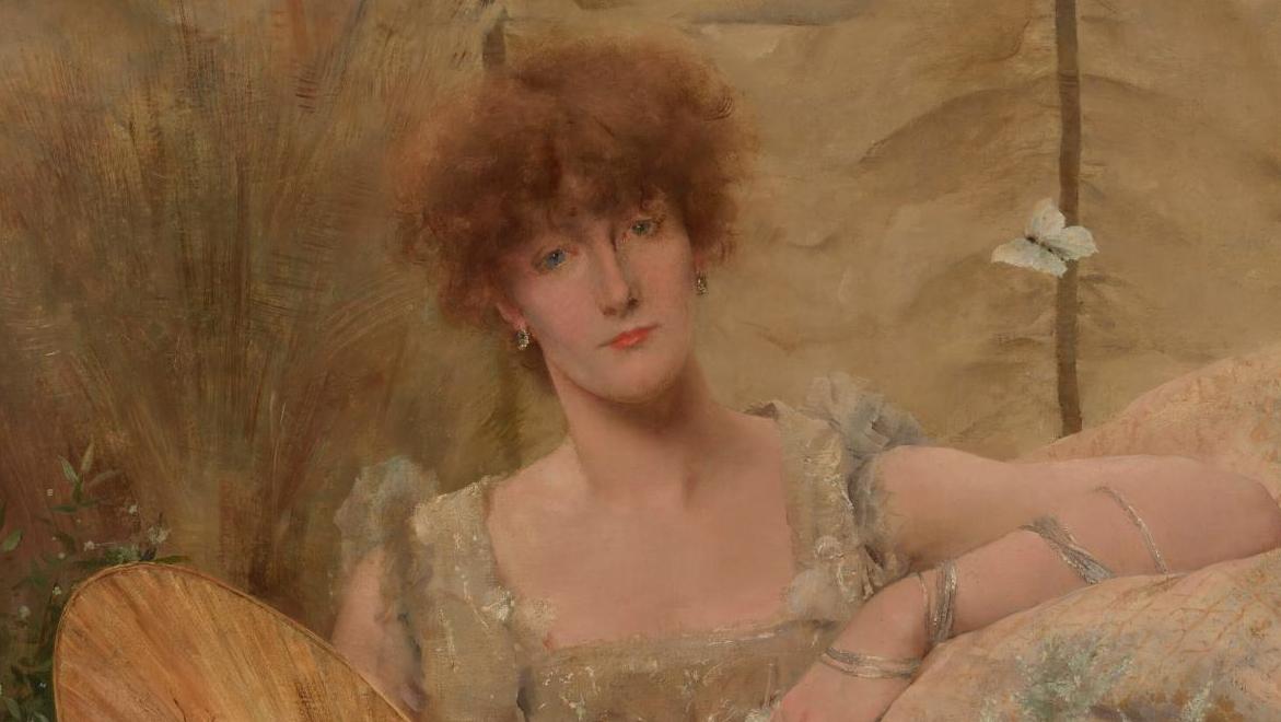 Sarah Bernhardt par Alfred Stevens,... | Gazette Drouot