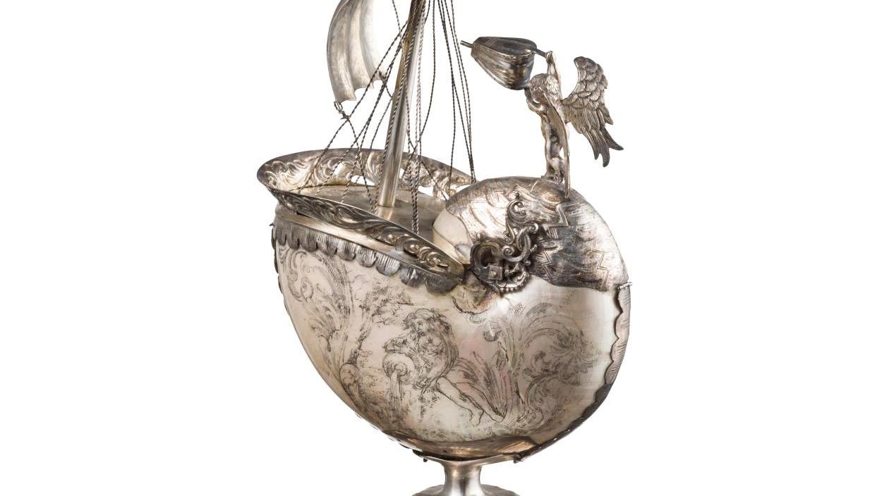 Un nautile sublimé | Gazette Drouot