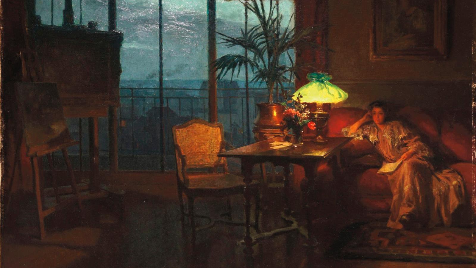 Marcel Rieder, the painter of women... | Gazette Drouot