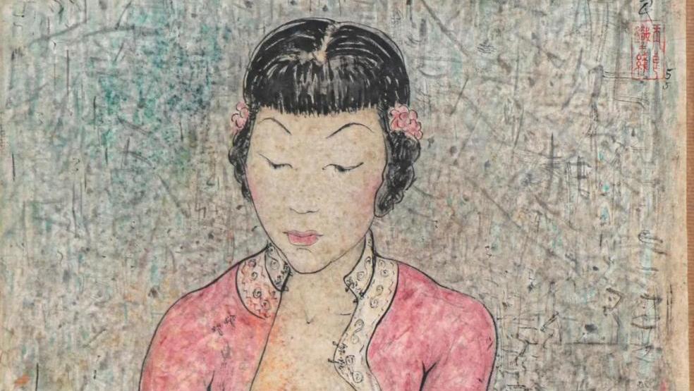 Pan Yuliang in the 1950s, a liberated... | Gazette Drouot